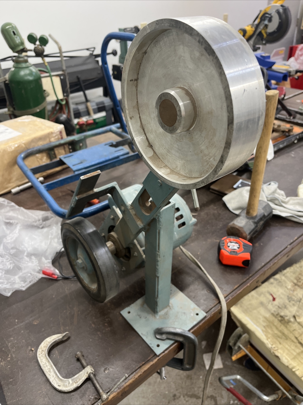 1 HP Dayton 2"x82" Belt Grinder Sander with Motor For Knife Making ...