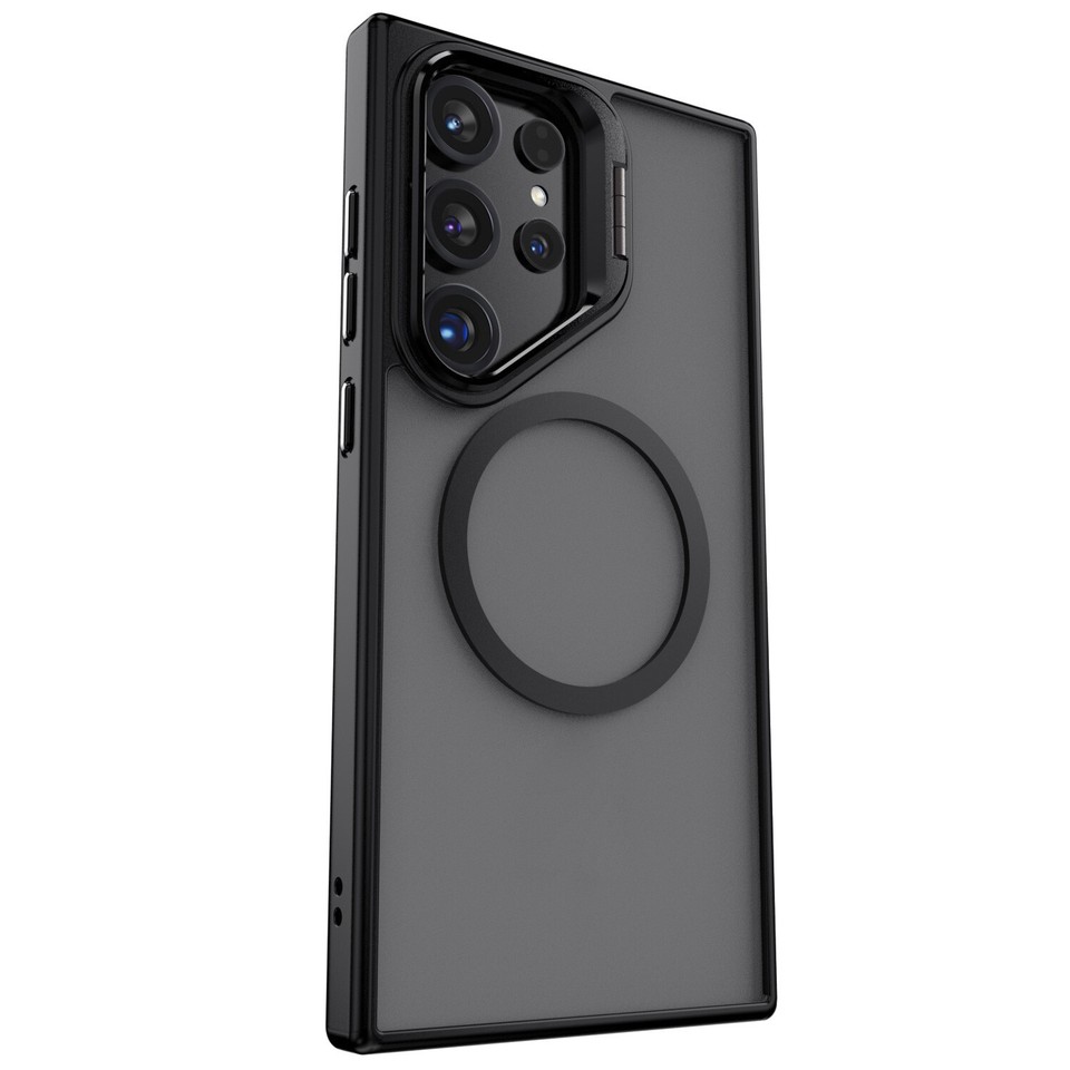 For Samsung Galaxy S24 FE S24+ S24 Ultra Kickstand Ring Lens Case ...