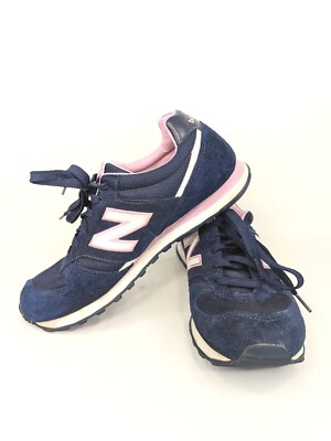 Size 9 New Balance 554 Navy Blue Purple Women's Suede Shoes | eBay
