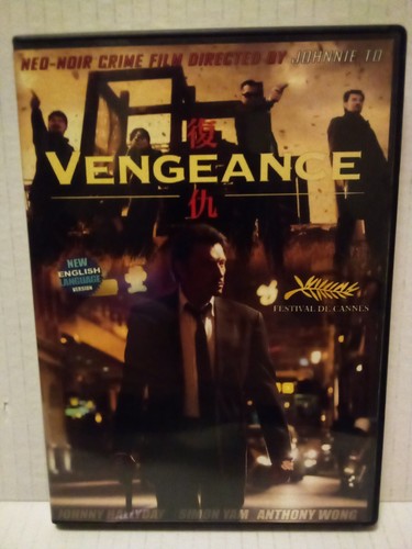 Vengeance (DVD) 2009 Johnnie To - Johnny Hallyday, Anthony Wong, Simon Yam 794795334500| eBay