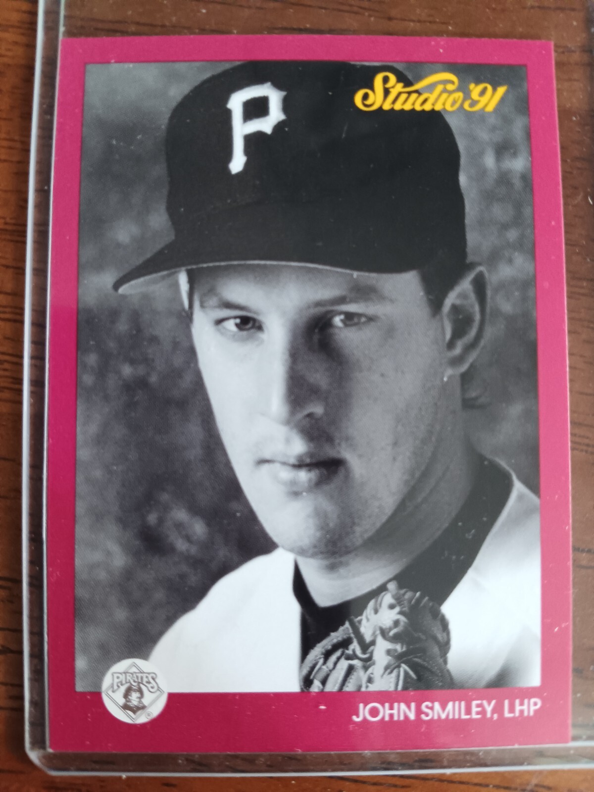 JOHN SMILEY PIRATES 1991 STUDIO BY LEAF BASEBALL CARD #229 | eBay