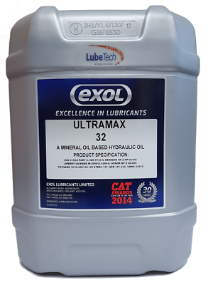 EXOL PREMIUM HYDRAULIC OIL 32 20 LITRE QUALITY FLUID, TRUSTED BRAND ...