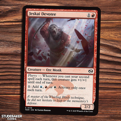 Jeskai Devotee - Tarkir Dragonstorm - Magic the Gathering | eBay