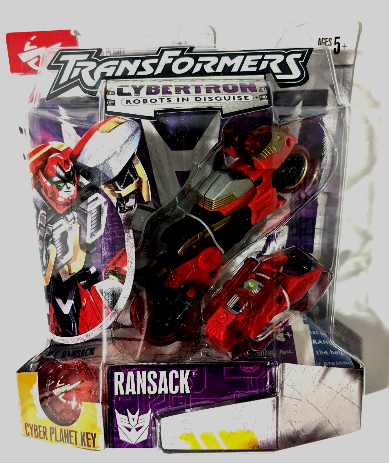 Hasbro Transformers Cybertron Ransack Scout Class W/ Cyber Key Action ...
