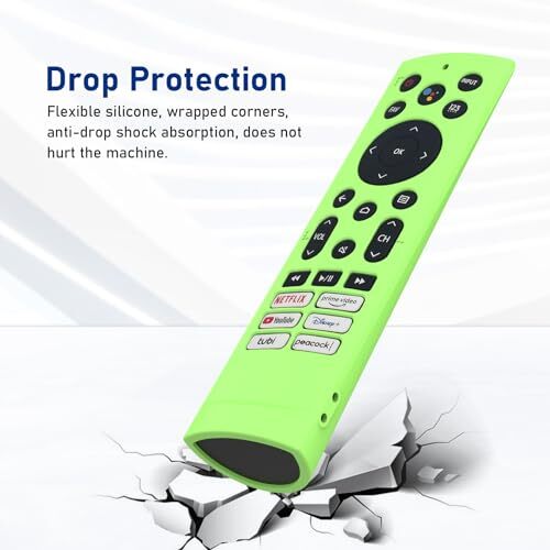 Silicone Remote Case for Hisense U8 TV Remote, ERF3A90,U7G U9G Glow ...