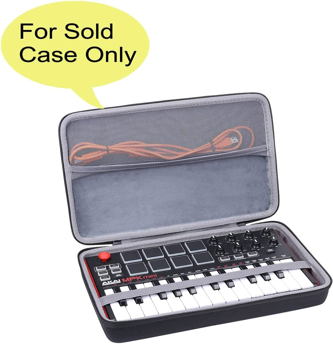 Co2Crea Hard Travel Case for Akai Professional MPK Mini MKII | 25-Key ...