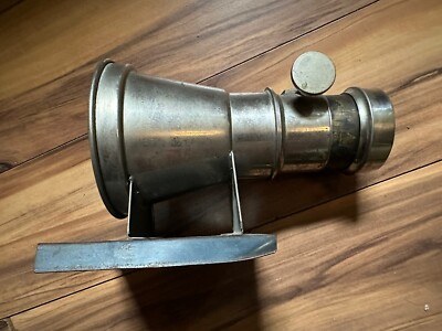 Rare Gasc & Charconnet Petzval Lens 5”? F3 Nickel Glass Wet Plate Paris ...
