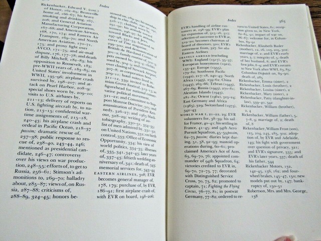 Rickenbacker's Luck : An American Life by Finis Farr (1979, Hardcover ...