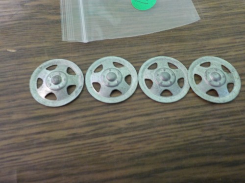 vintage tonka ford truck set of 4 tranigle hub-cap for parts | eBay