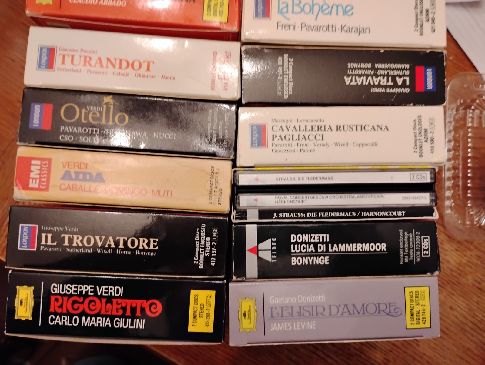 Lot of 12 Opera CD boxed sets, London, EMI, Teldec and more | eBay