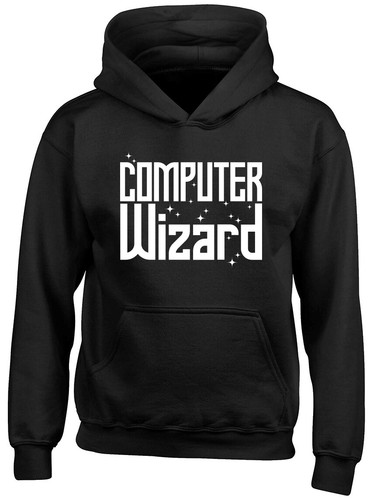 Computer Wizard Boys Girls Childrens Kids Hooded Top Hoodie | eBay UK