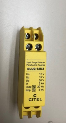 Citel DLU2-12D3 Dataline / Telecom DIN Rail Mountable Surge Protectors ...