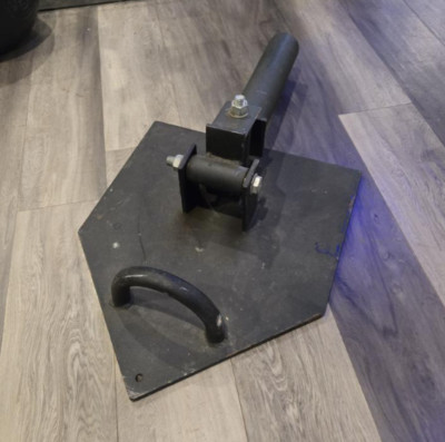 Freestanding Home Plate T-Bar Row Platform | eBay