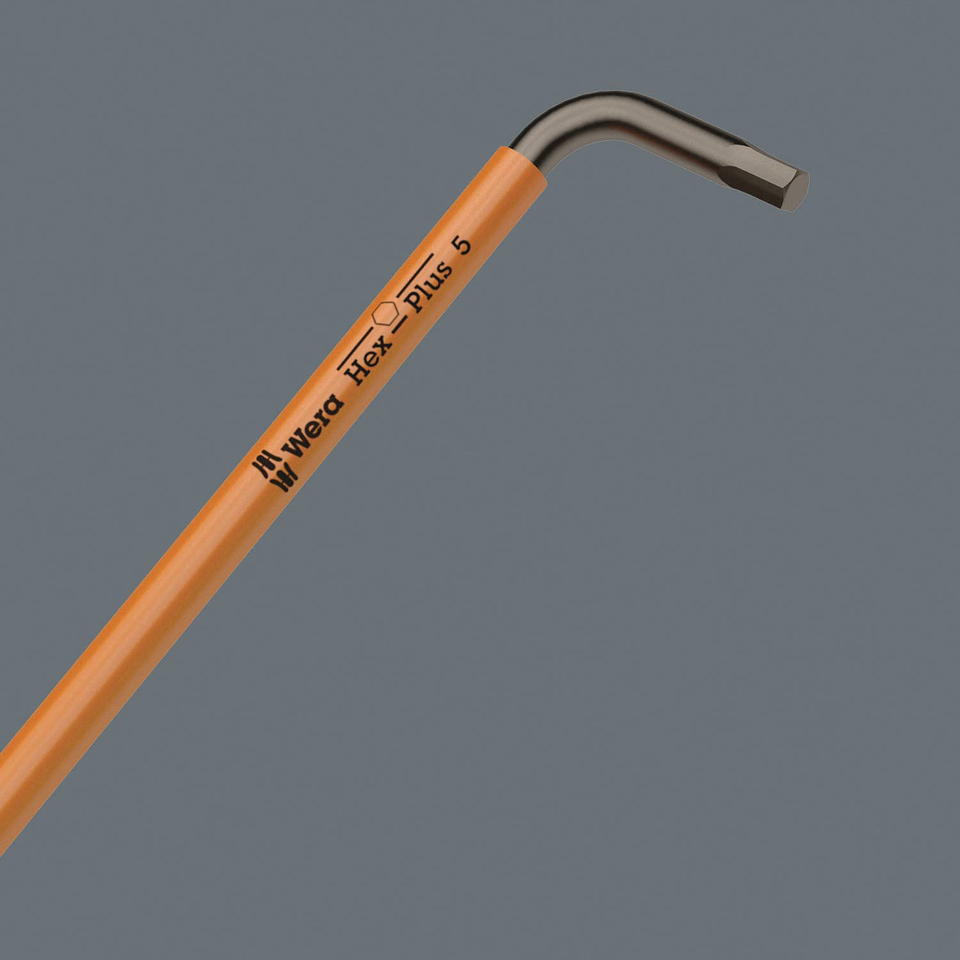 BEST Wera Allen Key Set with Holder Hex Plus Multi Colour Ball End Hex ...