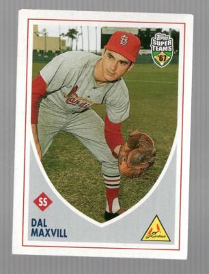 2002 Topps Super Teams Dal Maxvill St. Louis Cardinals #75 Excellent | eBay
