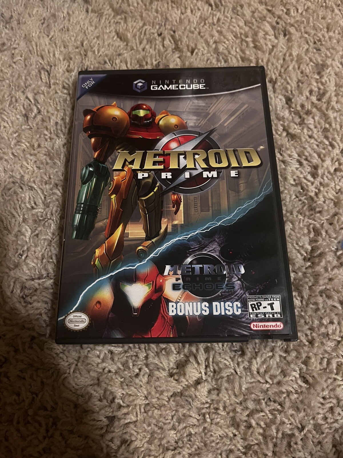 Nintendo Metroid Prime Game with Bonus Metroid Prime 2 Demo Game (NO ...