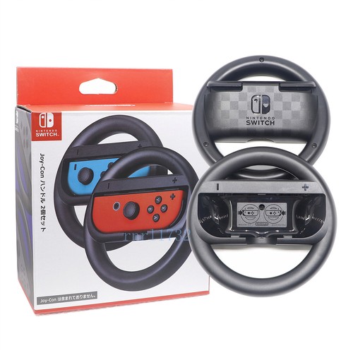 Nintendo Switch Joy Con Steering Wheel Official Accessory Pair of ...