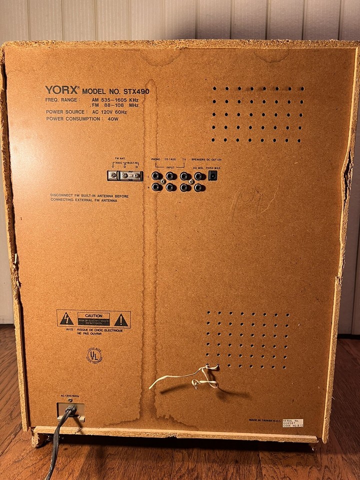 Yorx STX490 Audio Compact Stereo Sound System (read desc) | eBay