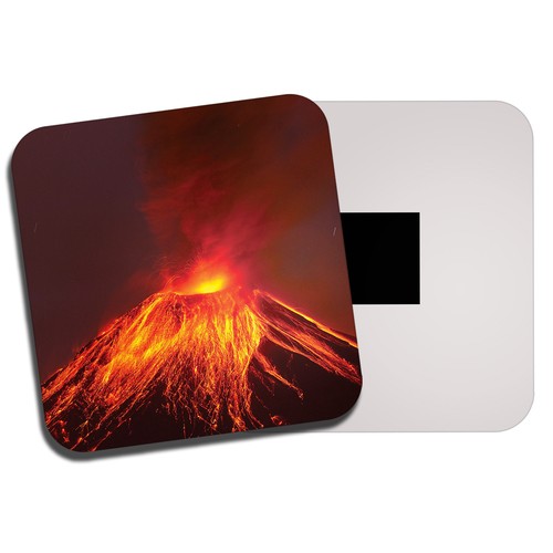 Awesome Volcano Fridge Magnet - Lava Magma Geology Mountain Student ...