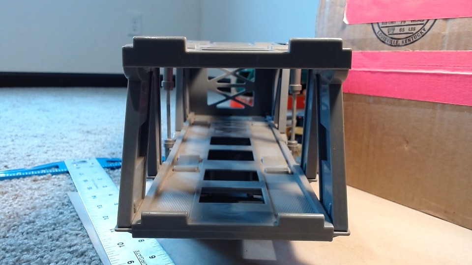 Large Plastic 1/16 Scale Car Hauler Trailer Only China 14.5"L X 6.5"H X ...