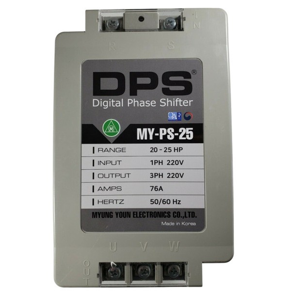 DPS MY-PS-25 Digital Static Phase Converter - Grey for sale online | eBay