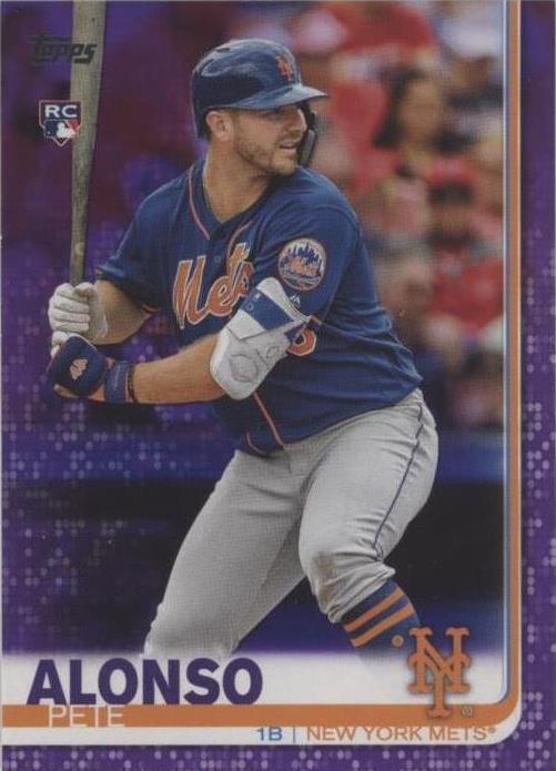2019 Topps - Pete Alonso #475 Purple (RC) for sale online | eBay