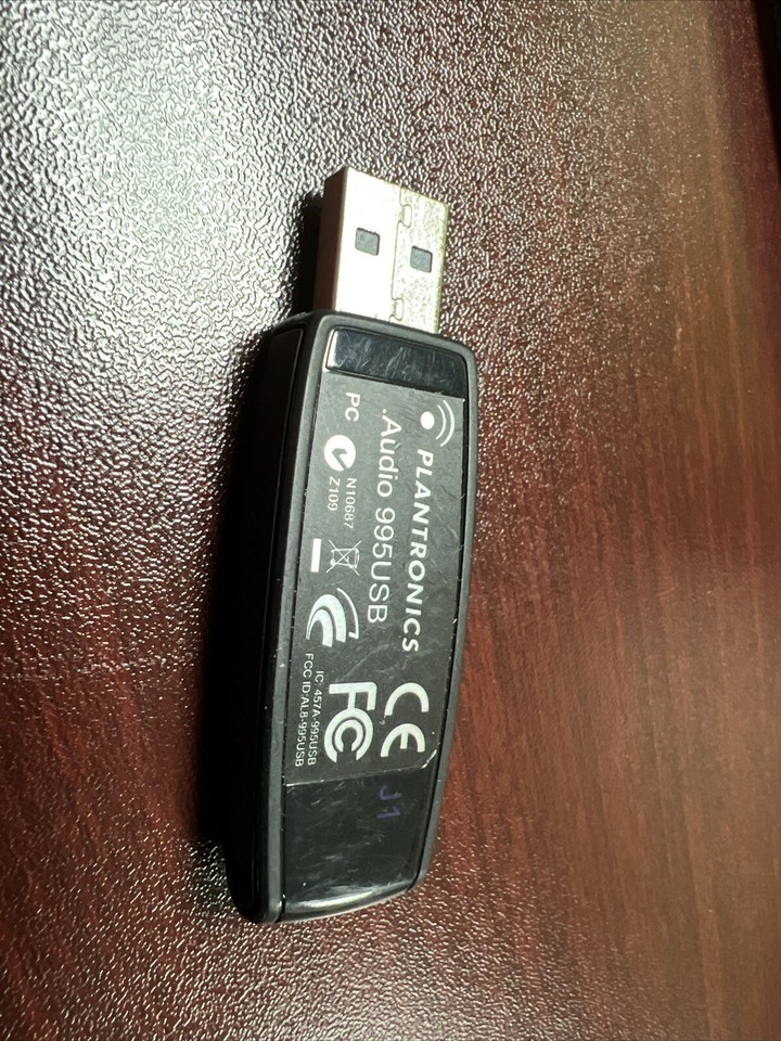 PLANTRONICS WIRELESS 2.4GHZ USB TRANSCEIVER ADAPTER AUDIO995USB | eBay