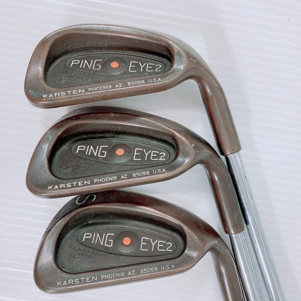 PING Eye2 BeCu Beryllium Copper Iron Set 6-9 W SW Original Steel Rare ...