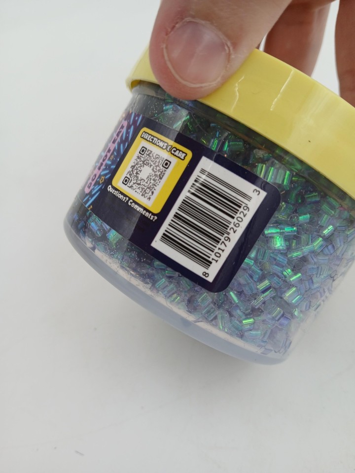 Peachybbies Peachy's Liquid Fireworks Slime ASMR Glitter Sensory Putty ...