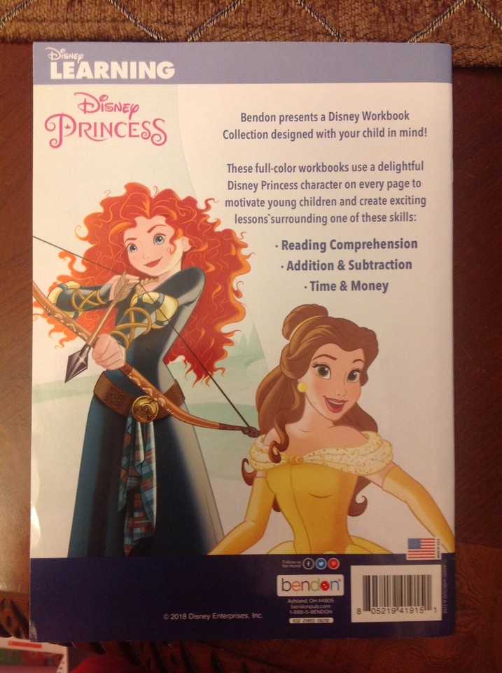 Disney Learning READING COMPREHENSION - Disney Princess | eBay