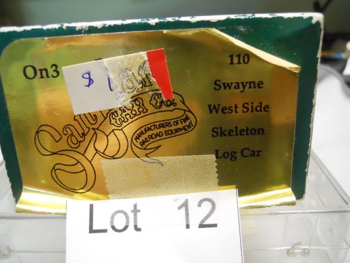 Lot 12: San Juan #110 Swayne Models West Side Skeleton Log Can Plastic ...