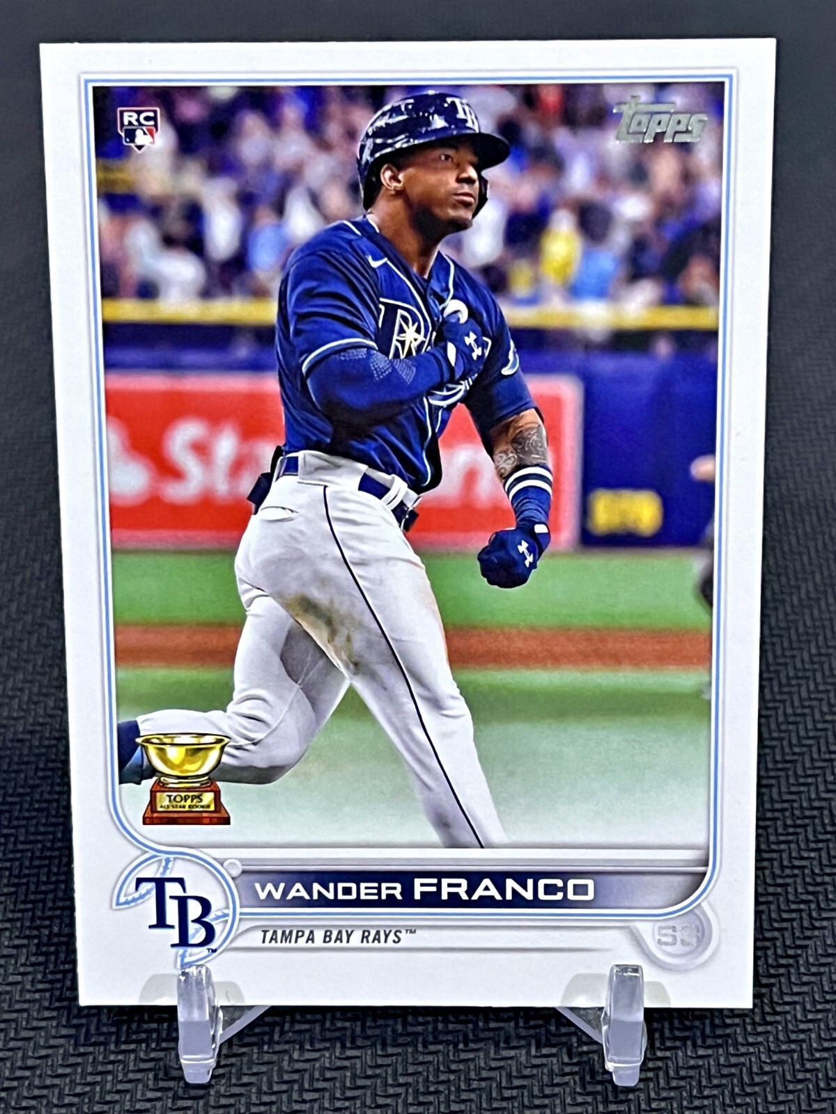 2022 Topps Series 1 Tampa Bay Rays Rookie Wander Franco #215 Tampa Bay ...