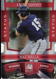 2010 Donruss Elite Extra Edition Status #89 Max Walla /100 | eBay