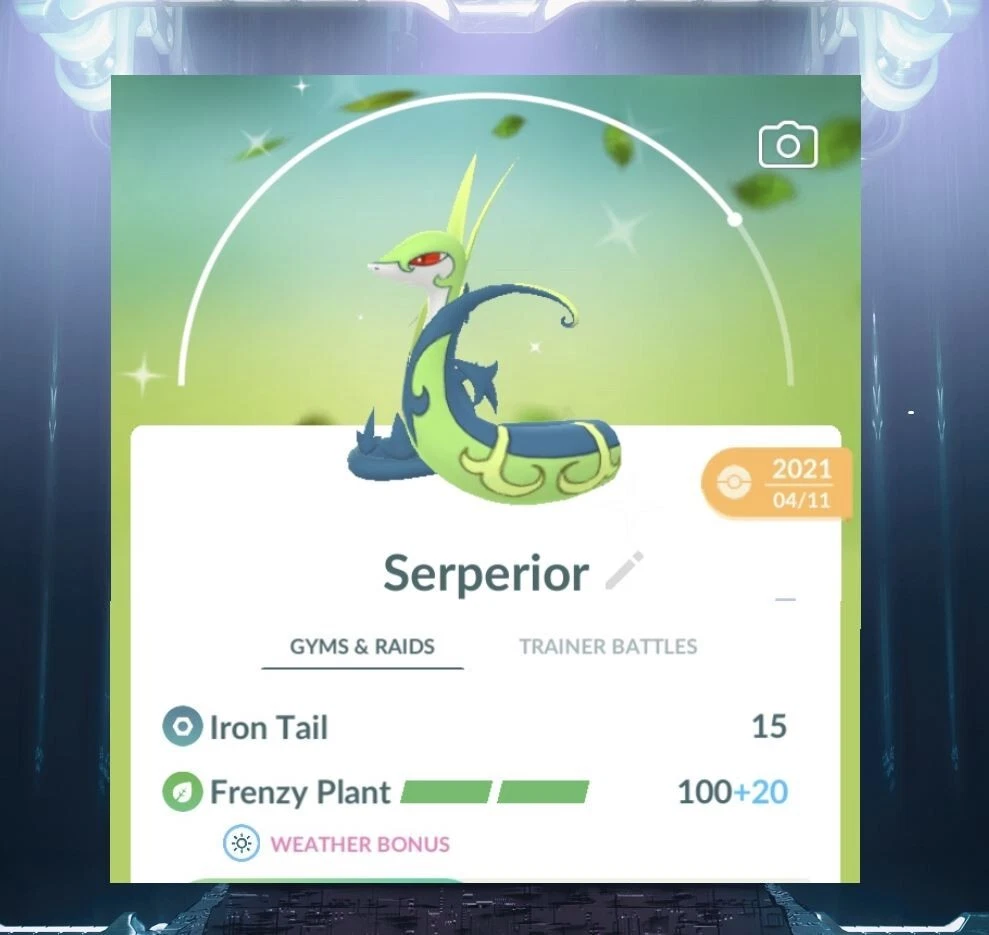 Shiny Serperior Pokemon