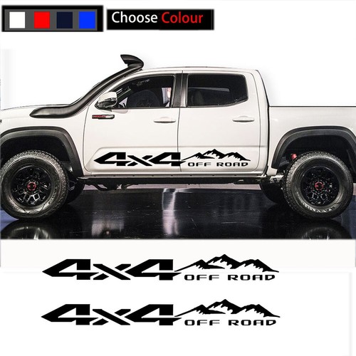 Off Road Pickup Vinyl Decal Sticker Graphics Kit Sport Side Door 4 ...