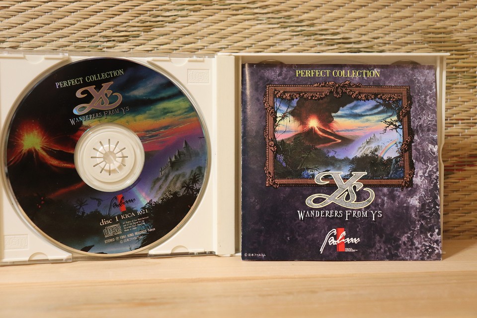 Perfect Collection Ys Wanderers from Ys Sound Track Nintendo Super ...