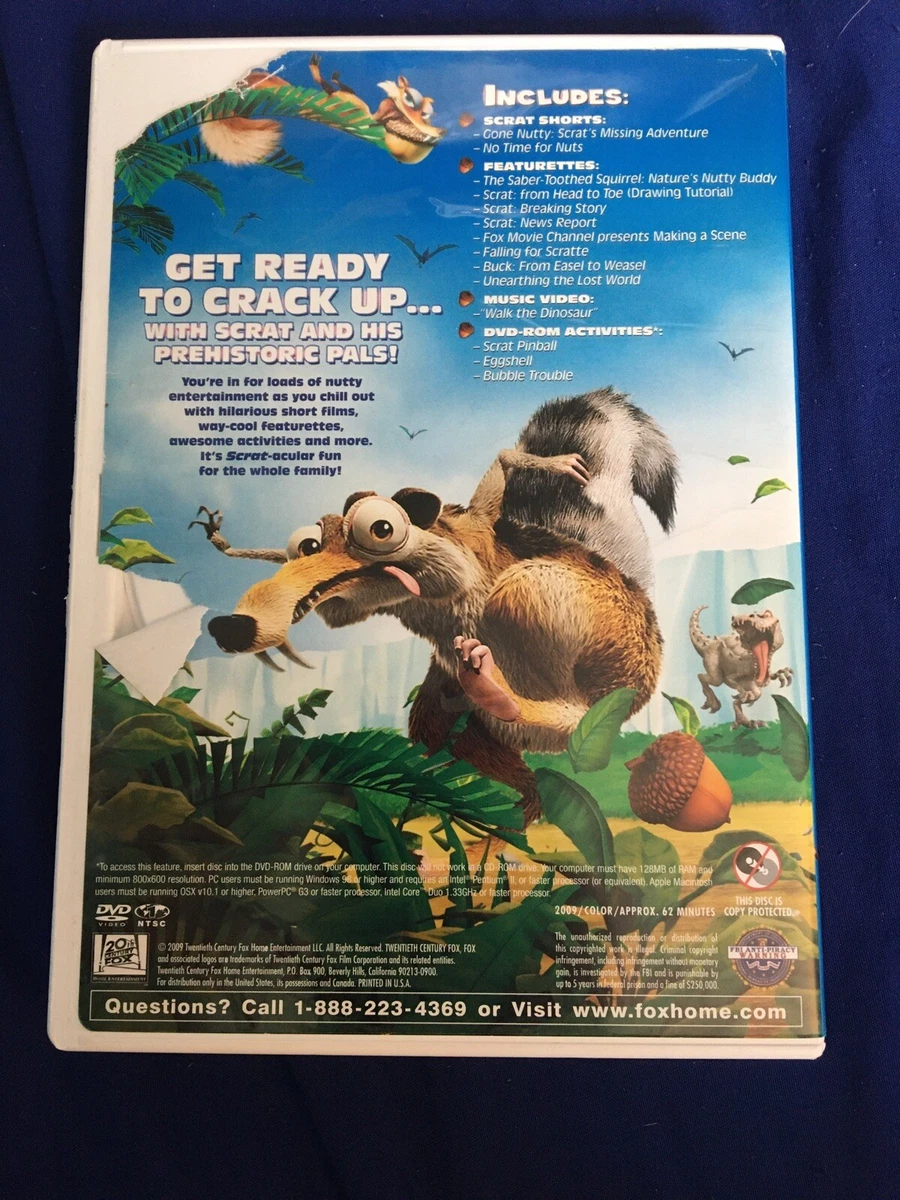 Scrat Scratte 3d Dvd