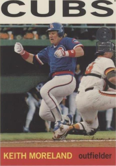 2013 Topps Archives Chicago Cubs - Keith Moreland #CUBS-73 Season ...