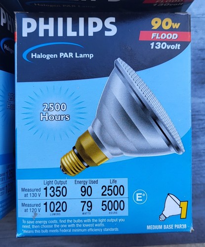 Philips 90w Flood Lamp Par 38 - NEW | eBay