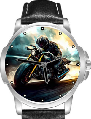 Motorbike Sports Racer Art Stylish Rare Quality Wrist Watch | eBay UK