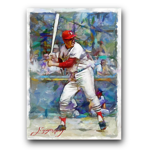 Ken Boyer #12 Art Card Limited 40/50 Edward Vela Signed (St. Louis ...