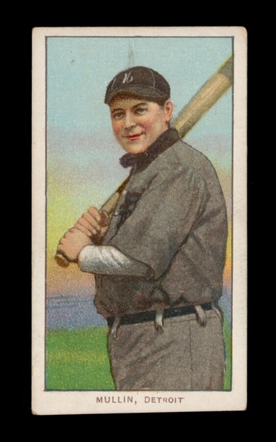 1909-11 T206 Set-Break George Mullin With Bat Piedmont LOW GRADE ...