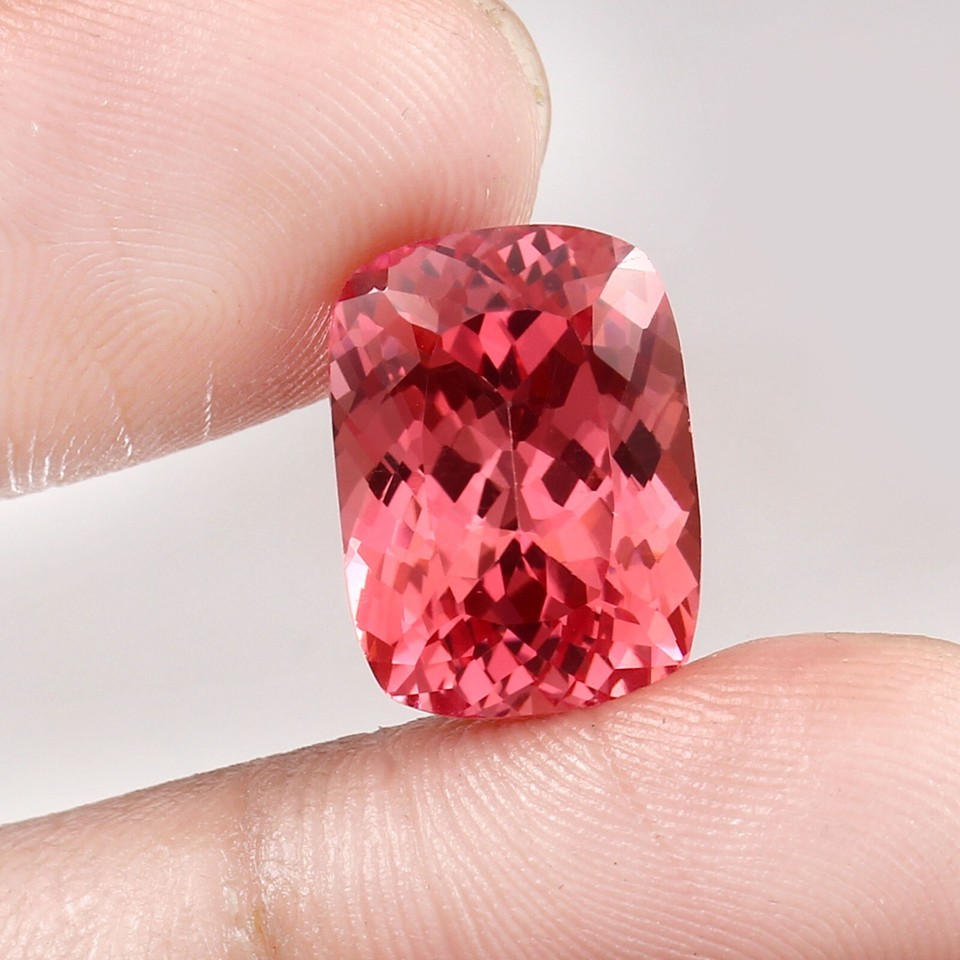 Natural Flawless Ceylon Padparadscha Sapphire Cushion Cut Loose ...