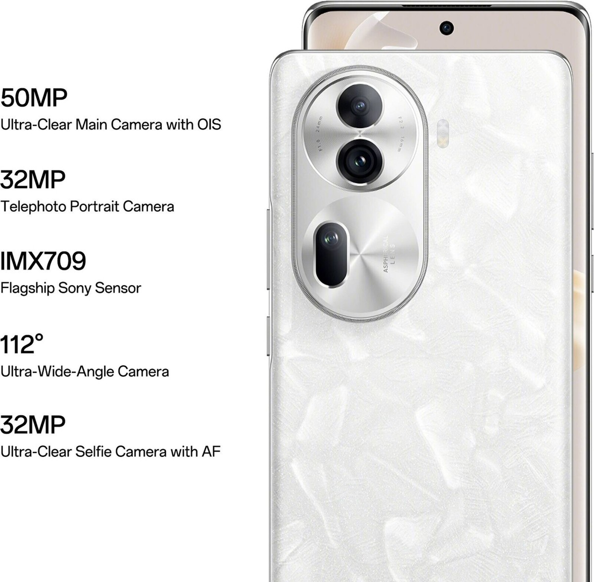 OPPO Reno 11 Pro 5G (White 256 GB 12 GB RAM) 6.7 OPPO Reno 11 Pro 5G (White 256 GB 12 GB RAM) 6.7