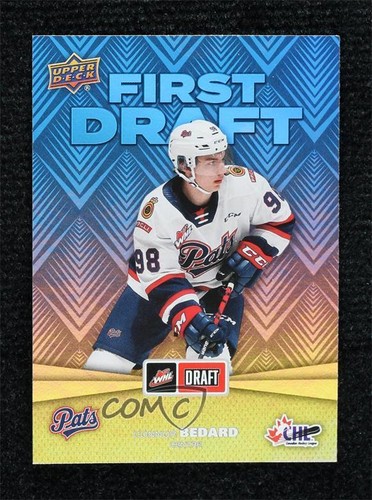 2021-22 Upper Deck CHL First Draft Connor Bedard #FD-1 | eBay