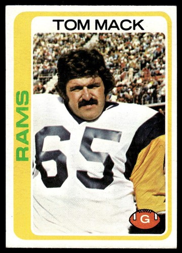1978 TOPPS TOM MACK K LOS ANGELES RAMS #80 | eBay