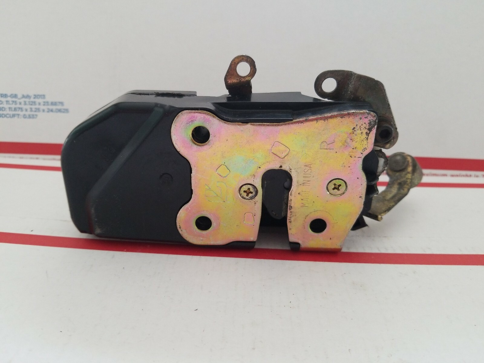 01 02 03 CHRYSLER PT CRUISER FRONT PASSENGERS DOOR LOCK/LATCH/ACTUATOR ...