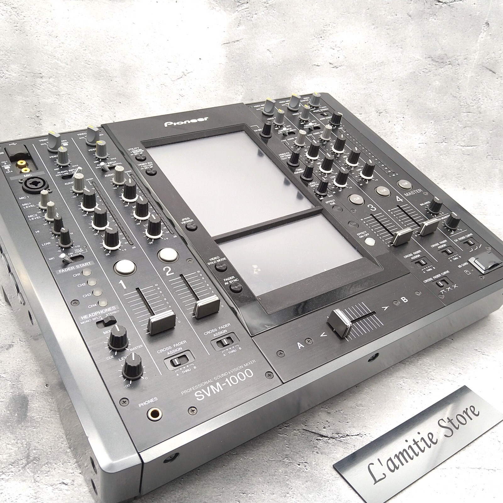 Pioneer SVM-1000 Sound & Vision Professional DJ Mixer SVM1000 4-Channel Rare JP 12562870540 | eBay