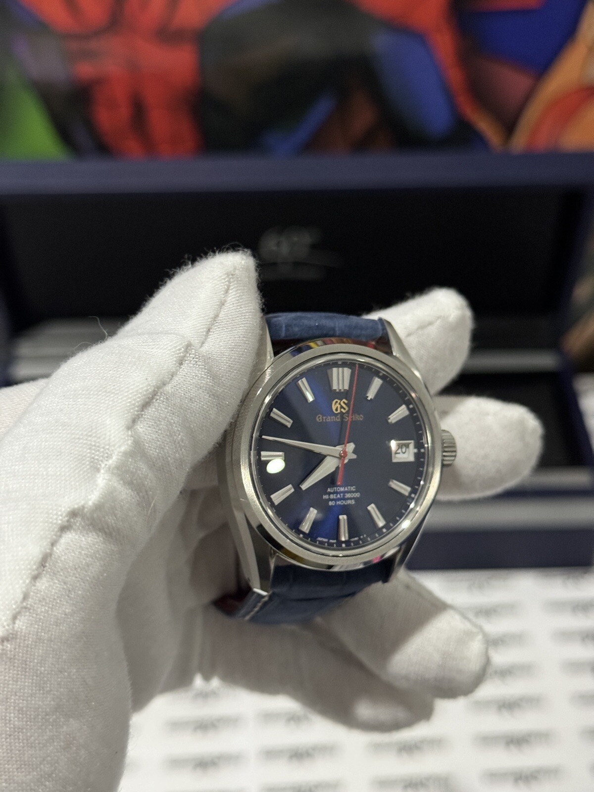 Grand Seiko Heritage Blue Men's Watch - SLGH003 for sale online | eBay