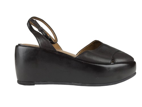 Nine West Womens Brown R-Agape Leather Peep Toe Wedge Platform Heel ...